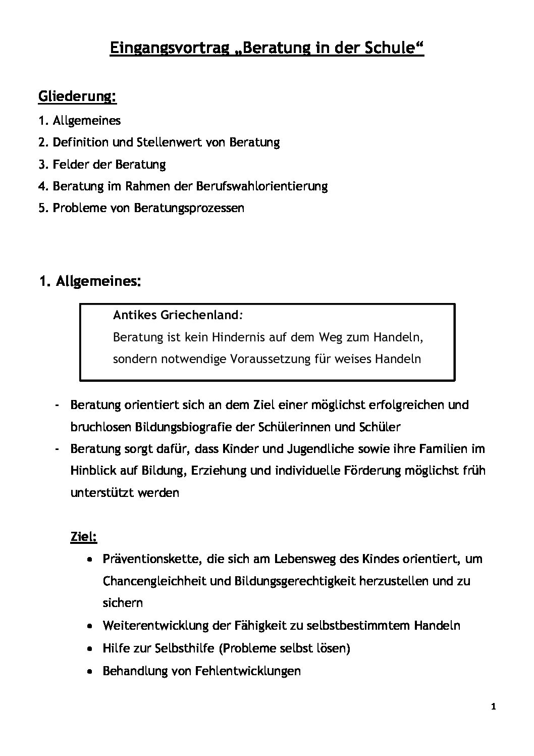 Kolloquium Beratung Der Lehrerblog